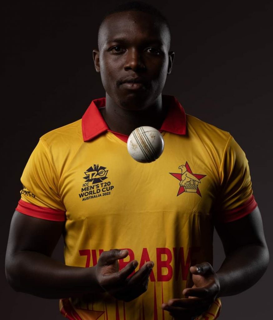 New Zimbabwe T20 World Cup Shirt 2022 | Zim Cyber City Chevrons Cricket ...