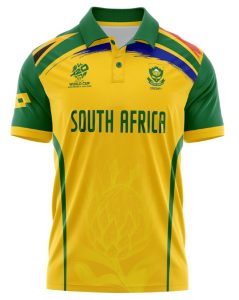 New South Africa T20 World Cup Jersey 2024 | Lotto Proteas Cricket T20 ...