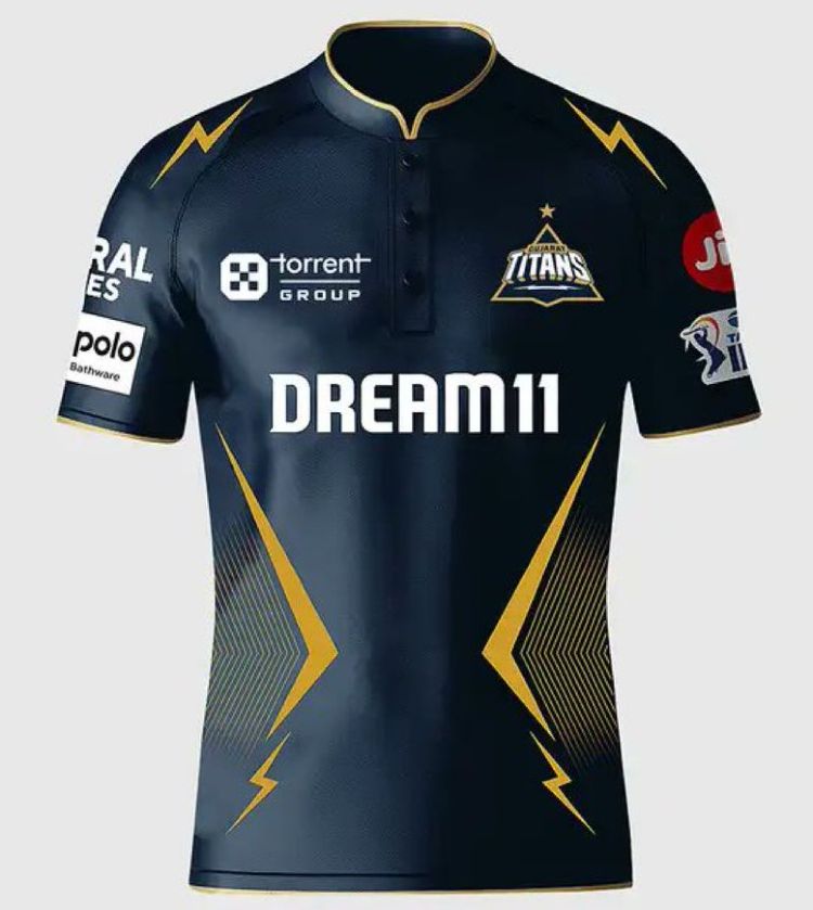 New Gujarat Titans Jersey IPL 2025 | GT Kit Indian Premier League 2025 ...