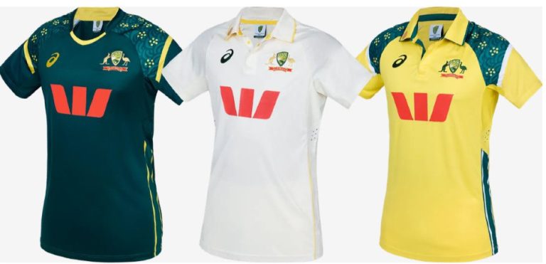 New Australia Cricket Kit 2025-2026- Aus Ashes Test Jersey, ODI & T20 ...